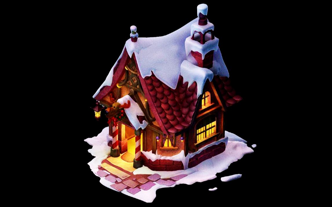 【Maya建模】简单小房子场景建模,零基础入门演示