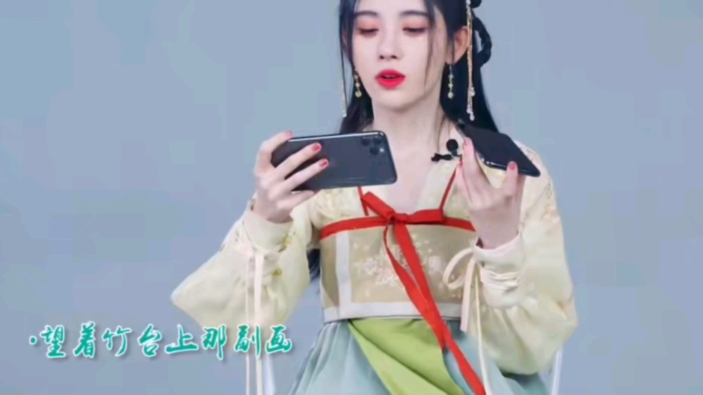 卧槽,鞠婧祎清唱古画好绝!