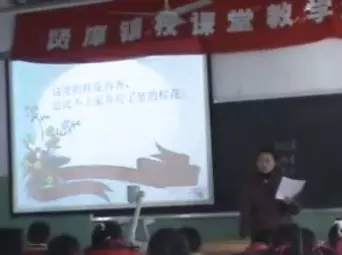 《桂花雨》课堂实录(下半节)