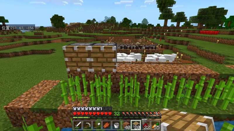 我的世界笑哥生存记166:做一个全自动甘蔗收割机