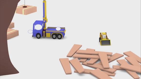 和迷你卡车学习 第28集 树屋