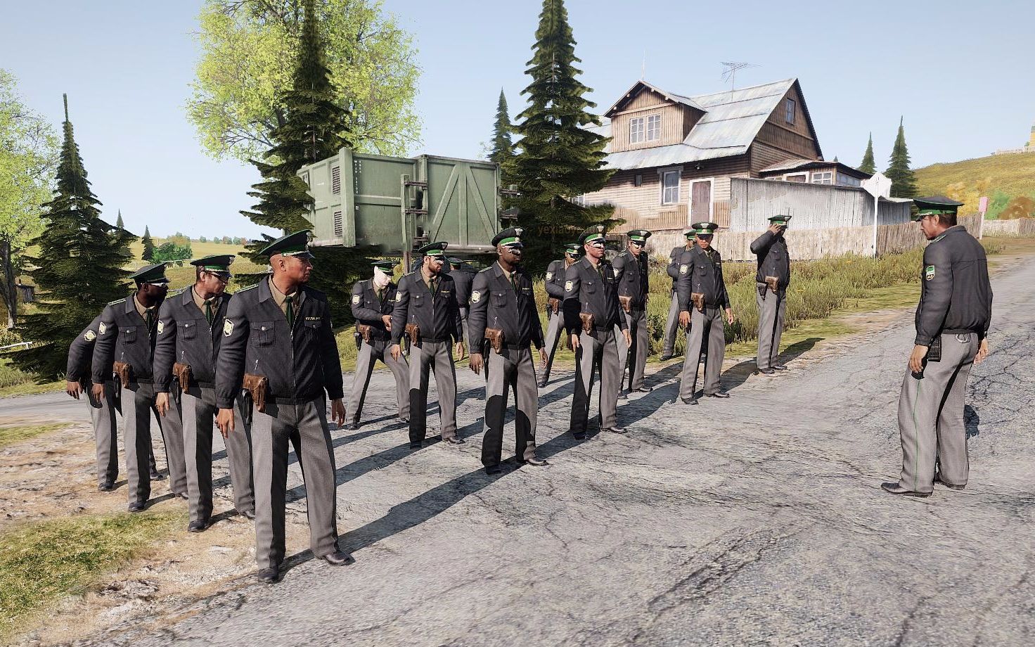 【ArmA3】奈芙蒂斯 SAGA战队集锦#18 PVP车臣警匪大战 女警官的...