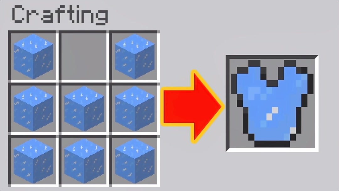 小君姐姐我的世界:合成一套冰装备,太实用了吧!