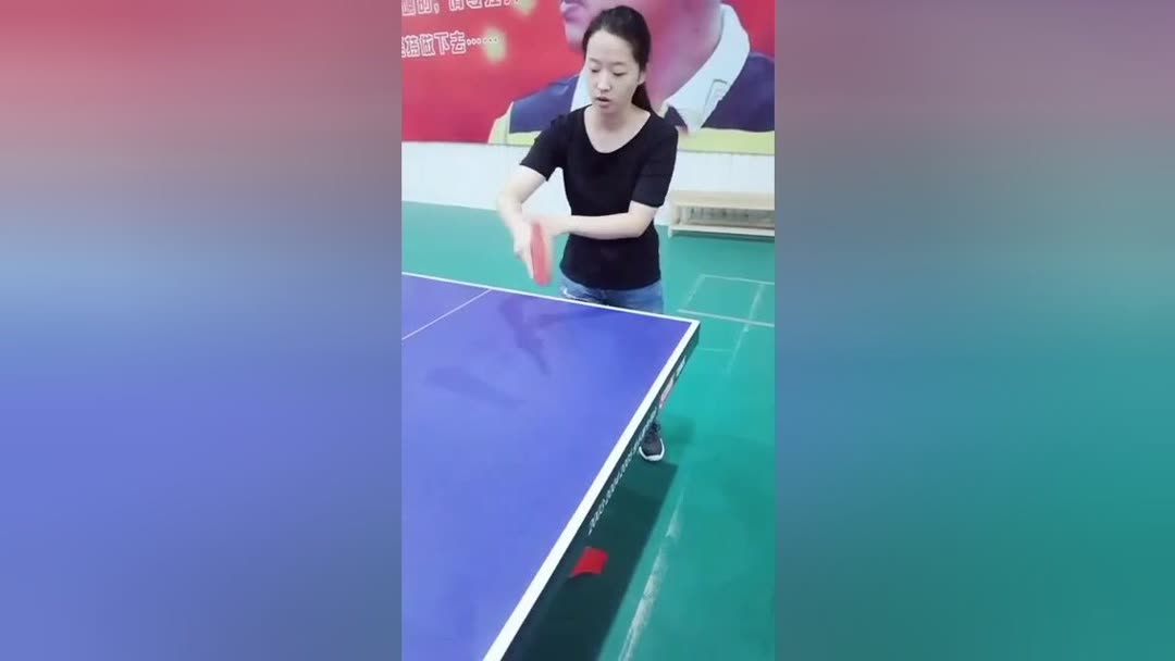 乒乓球教学教你反手拧拉技术!很实用的知识~