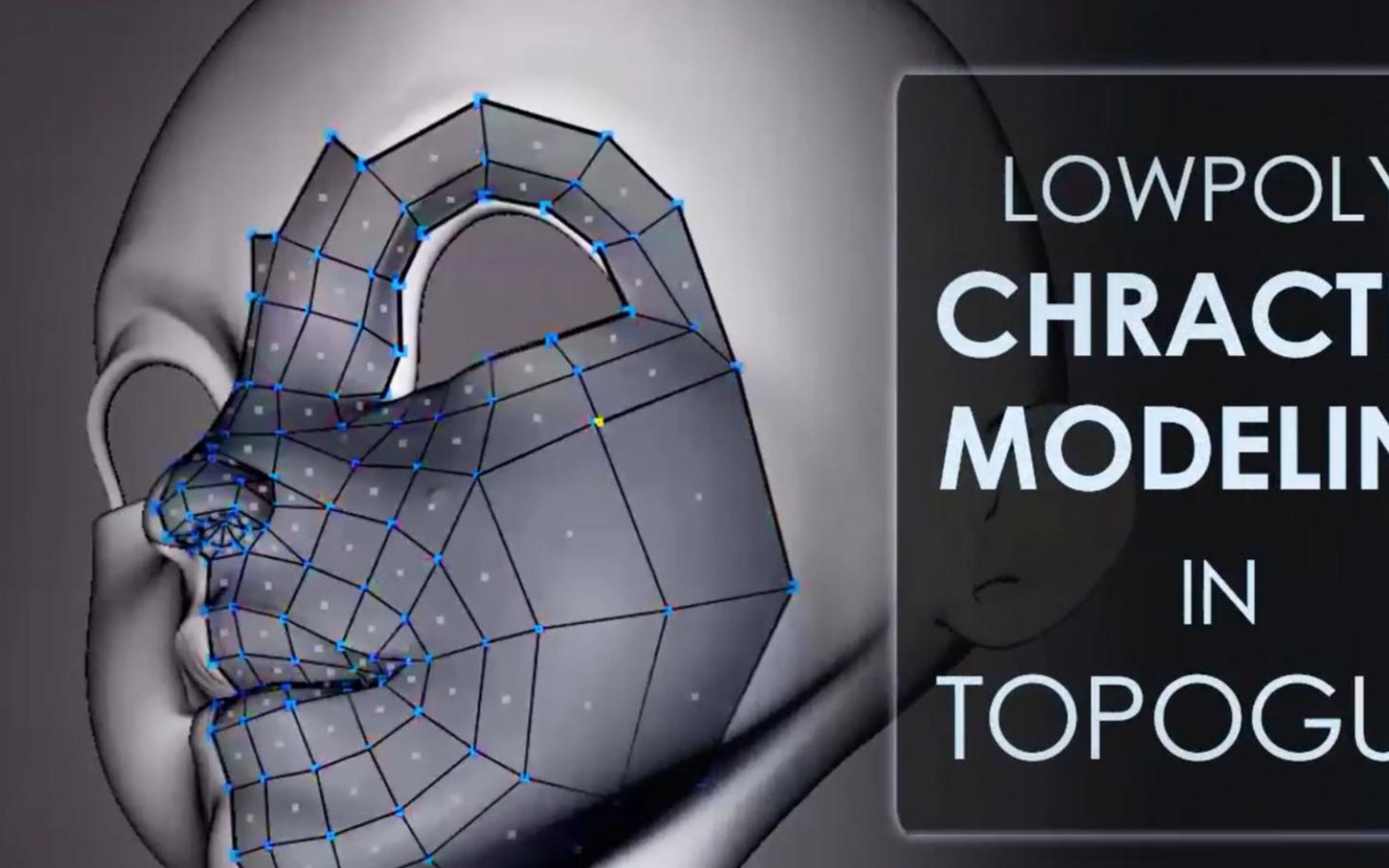 TopoGun-低面数角色模型拓扑教程