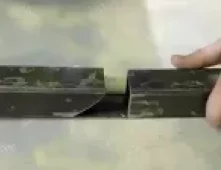 老焊工教你一个方管折弯技巧,学到就是赚到!