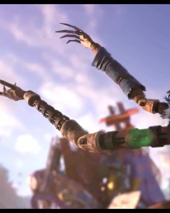 一个感人的动画短片,废墟里的机器人!