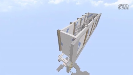 【红石】可无限伸展的滚动屏幕-Minecraft