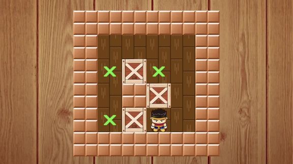 经典推箱子休闲初级008