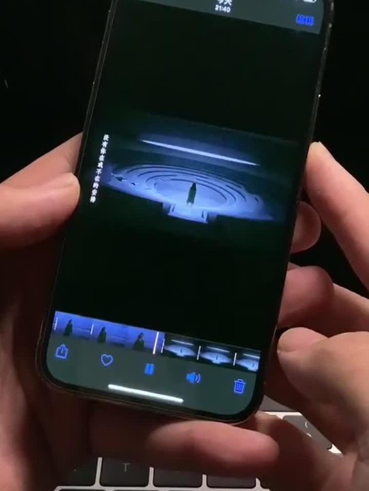 手机里的唯美视频一键转为长拼图iphone小技巧快捷指令