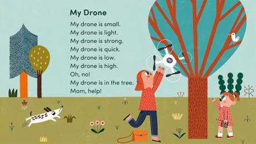 少儿英语阅读丨故事动画丨My Drone