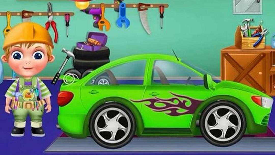 汽车制造厂 了解汽车的整个制作过程 休闲益智早教游戏