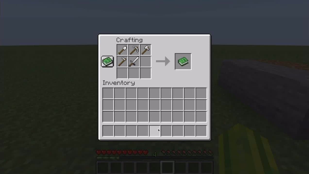 我的世界中各种工具的合成