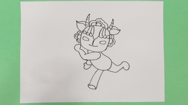 166-福娃迎迎怎么画一起来看看