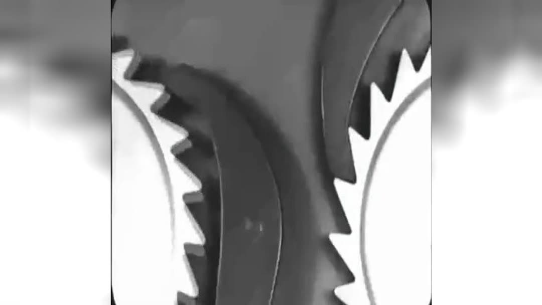 不再是动态图,真实镜头记录下各种机械齿轮的结构运动