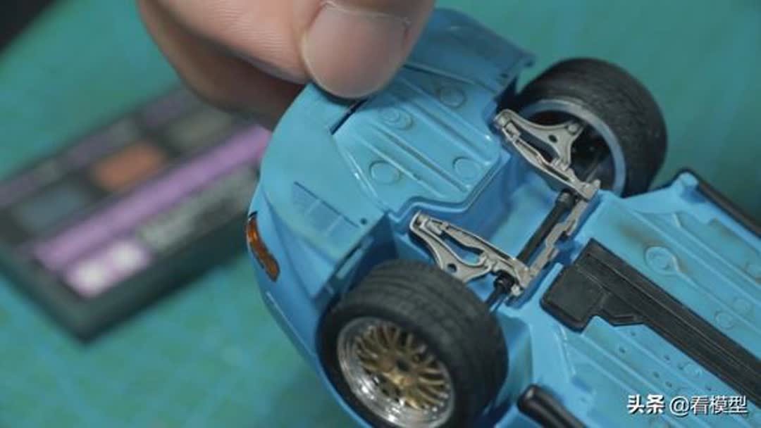 保时捷911 GT2模型制作过程