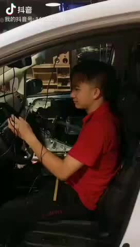 汽车音响改装A柱倒模工艺-深圳华鑫汽车音响改装名店出品