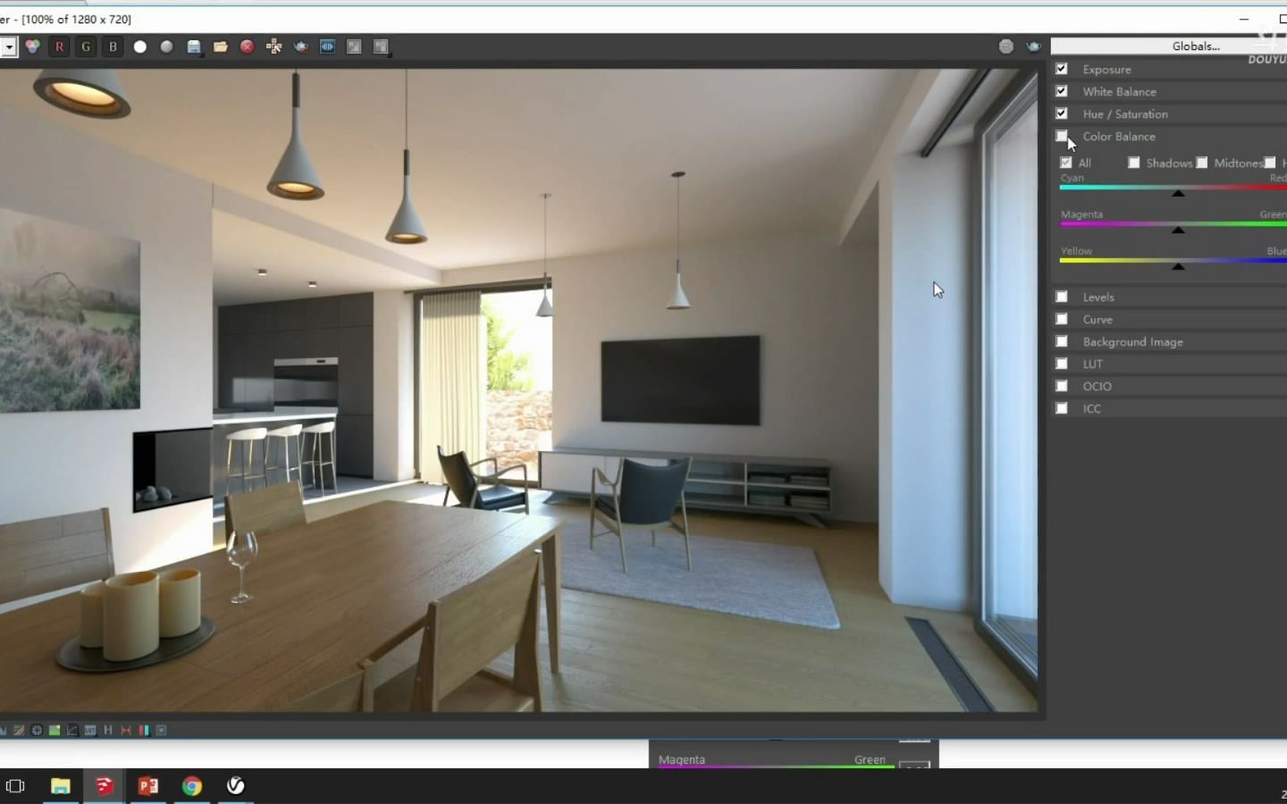 系统入门 V-Ray for SketchUp - 02 - 室内外布光