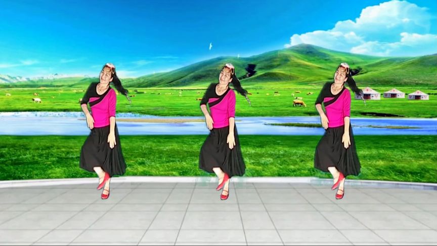 亲 听一首藏族金曲《洗衣歌》赏一支民族风舞蹈 愉悦你的心情!