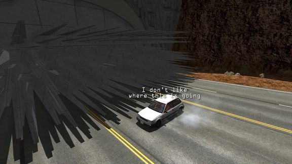 车祸模拟器:如果汽车高速撞上钉刺墙