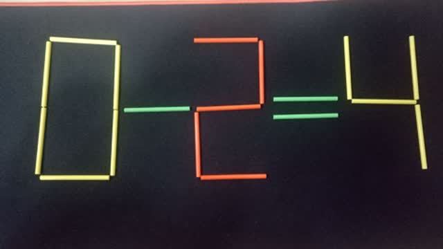 脑力测试:移动一根火柴使等式成立,你会吗?