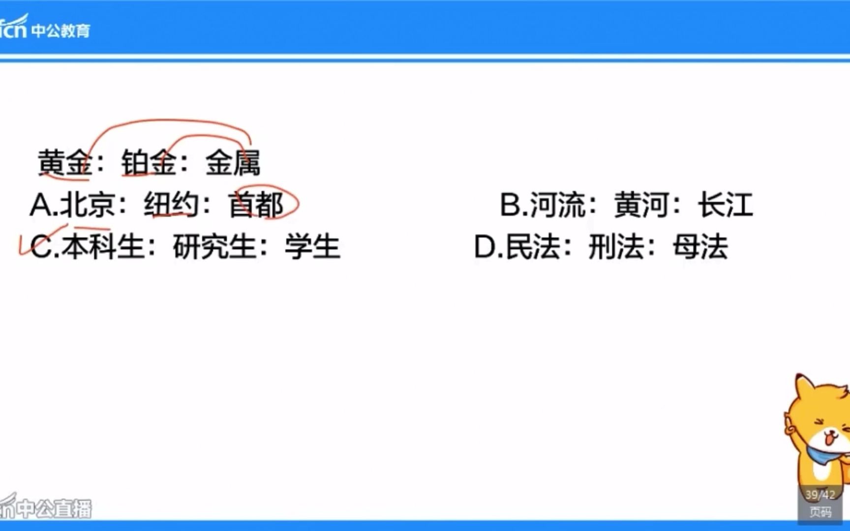 【事业单位】类比推理重在掌握关系,这道题考察什么关系?你能做对吗?
