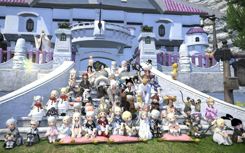 最终幻想XIV伪拉拉菲尔节纪念视频