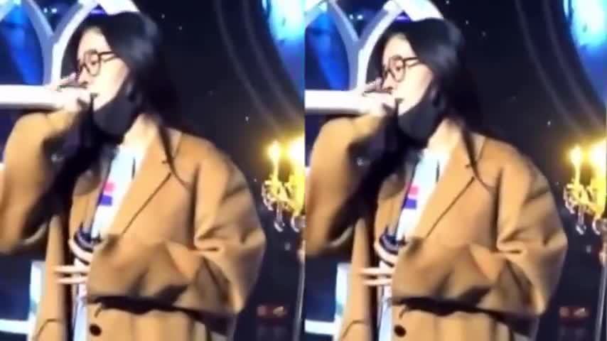 张碧晨挺孕肚彩排视频疑曝光 小腹微隆四肢却纤细