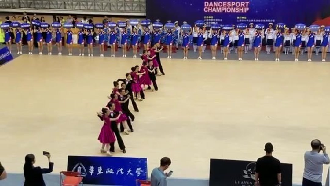 20180526～2018上海市学生阳光体育大联赛体育舞蹈比赛开幕式表演...