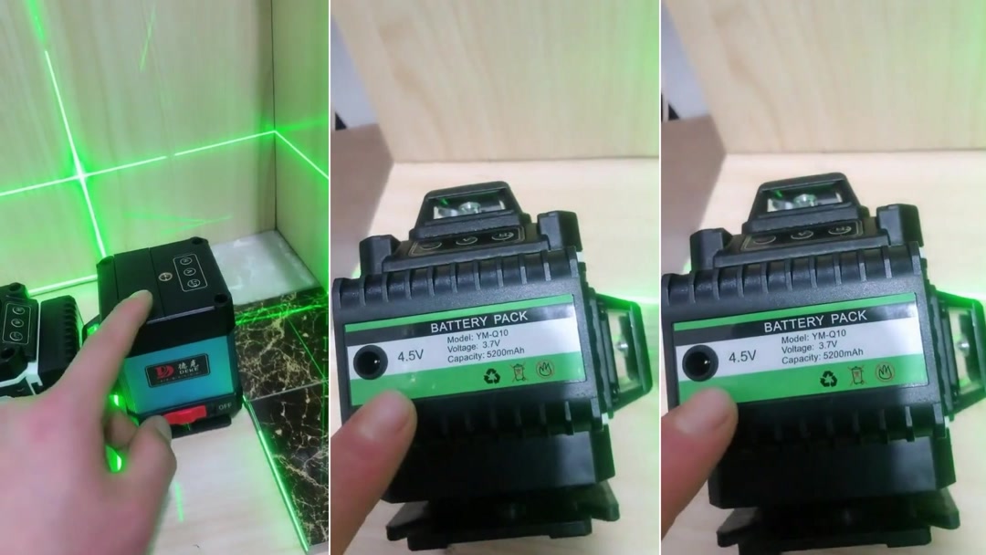 4D16线3D12线贴墙仪的区别