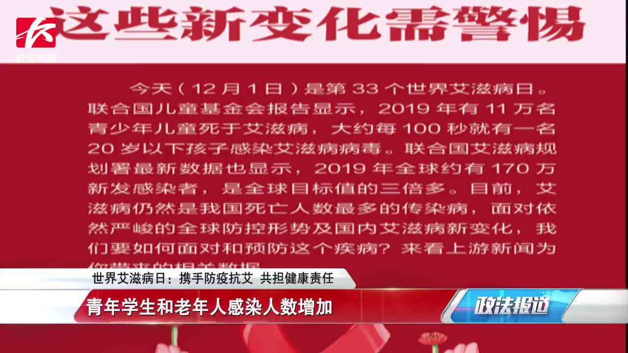 世界艾滋病日:学生和老年人感染人数增加,宣传教育是关键