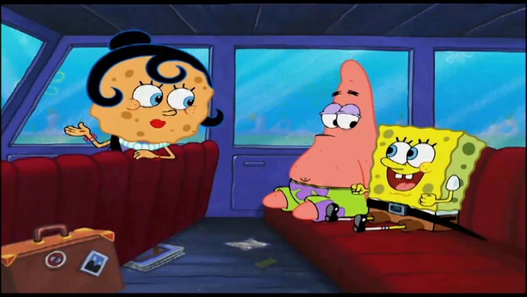 海绵宝宝汽车滚啊滚