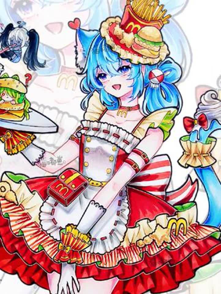 挑战100条小裙子#手绘 #服装设计