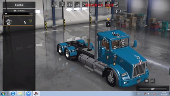 美国卡车模拟精品mod:超级作弊器与肯沃斯T800