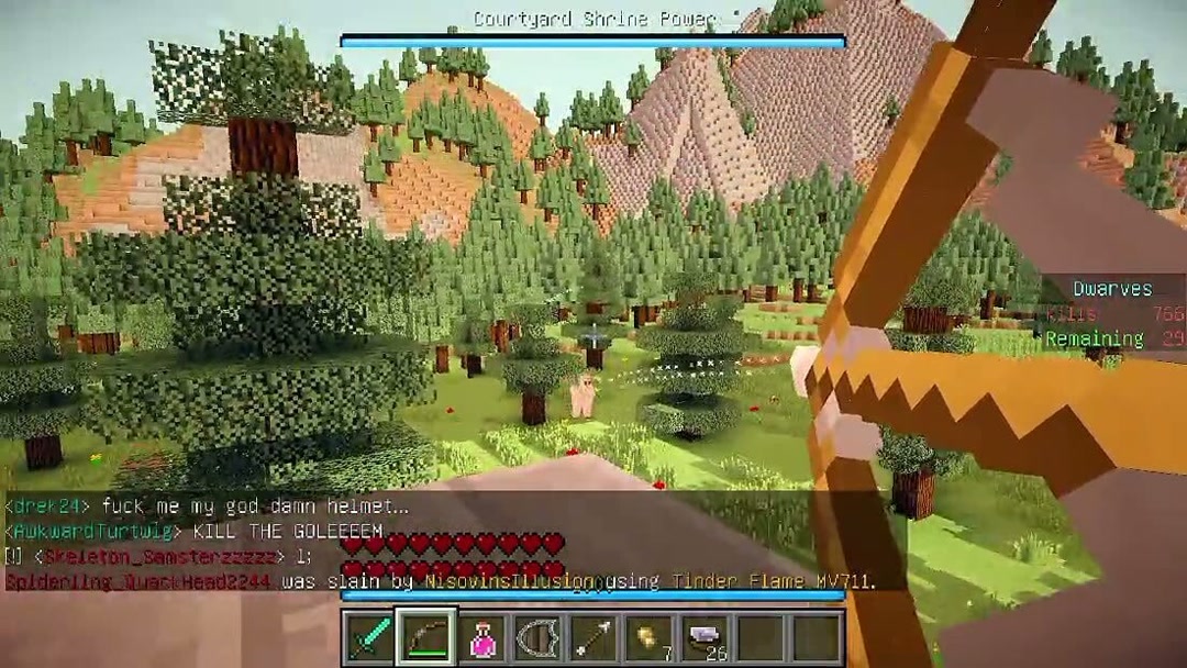 ★我的世界★Minecraft《籽岷的服务器GVG游戏 矮人大战僵
