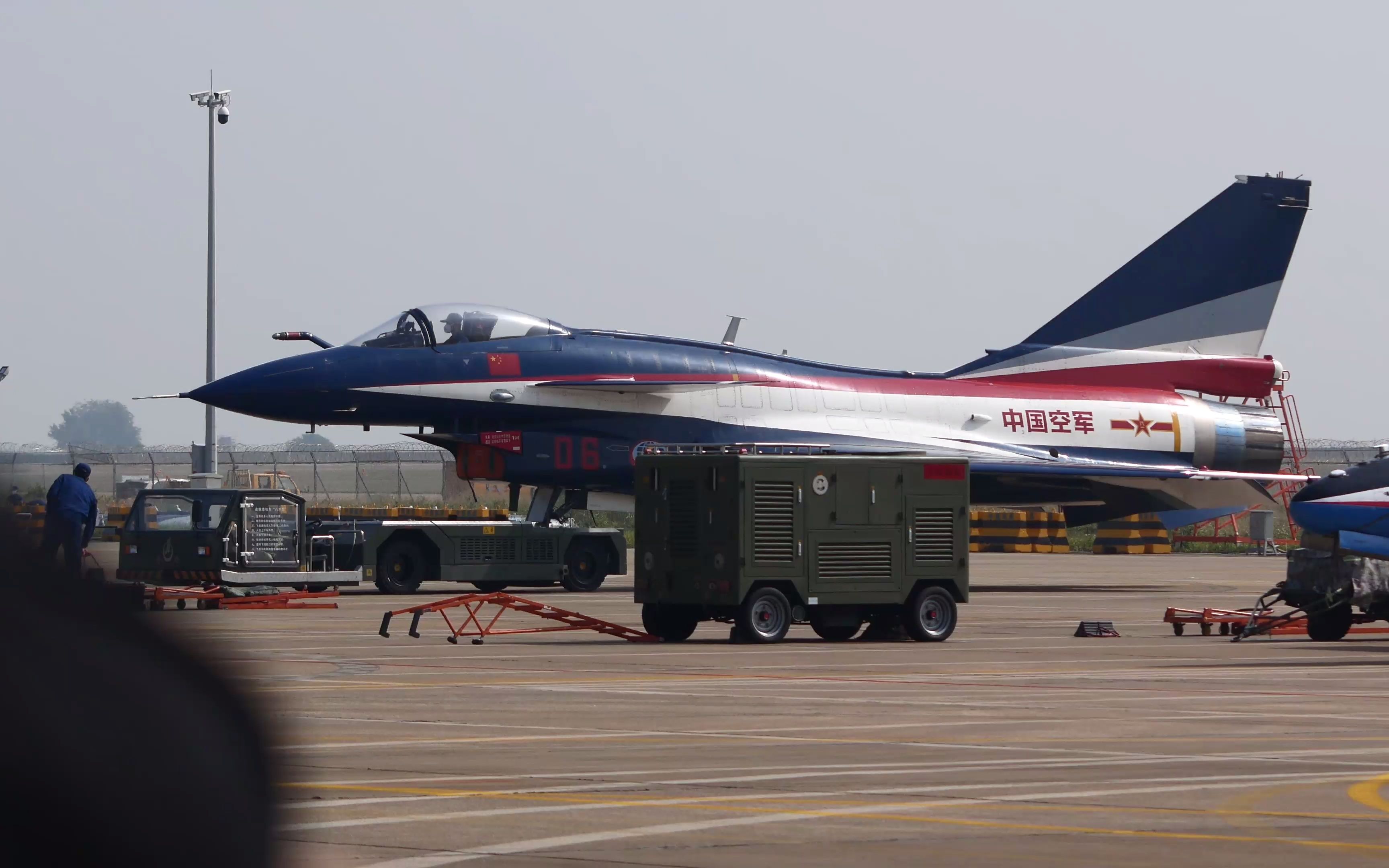 2022珠海航展 八一飞行表演队 歼10A