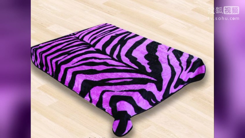 纬编毛毯经编毛毯印花毛毯