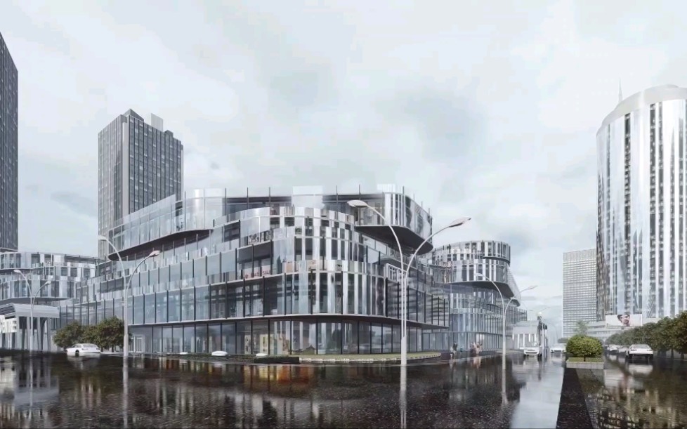 風·启 郴州市科技工业园–商业综合体设计 毕业设计动画