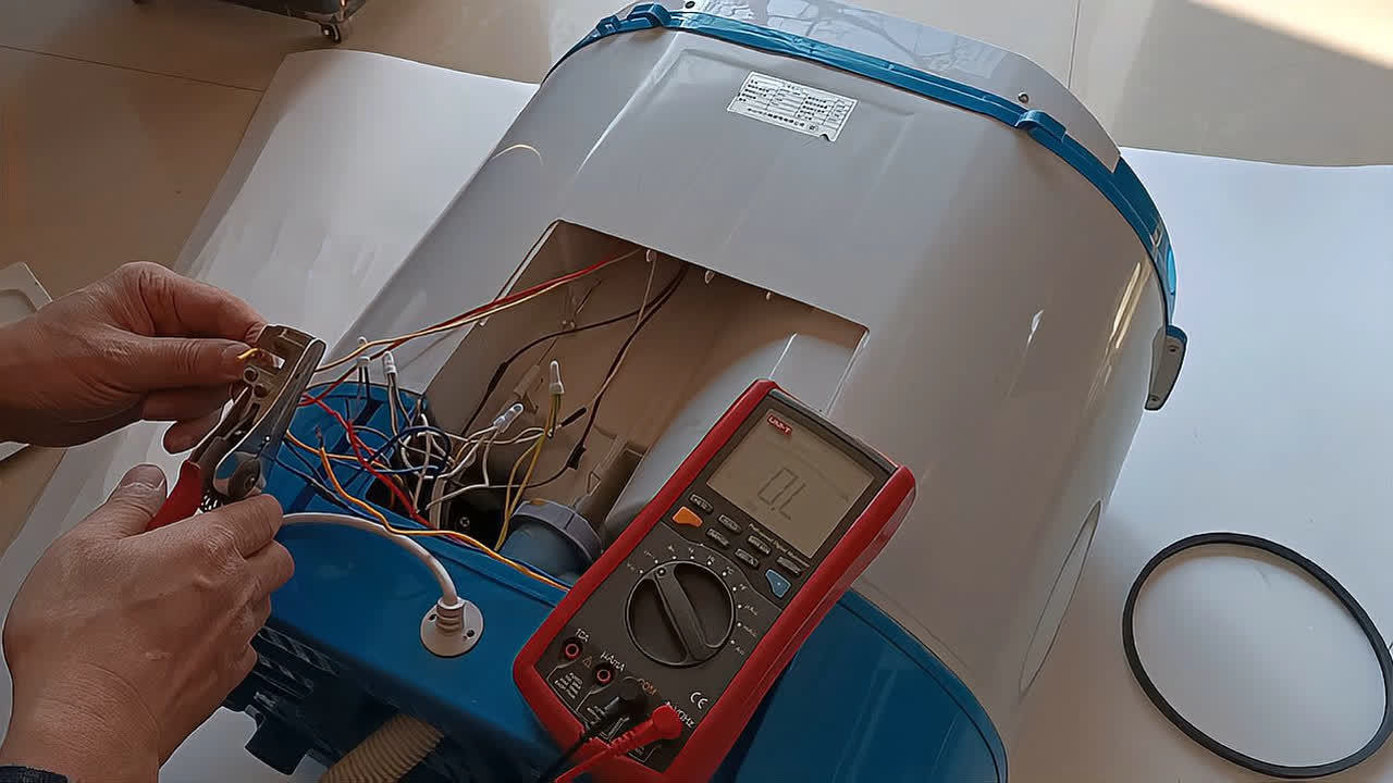 迷你洗衣机洗涤电机安装、调试