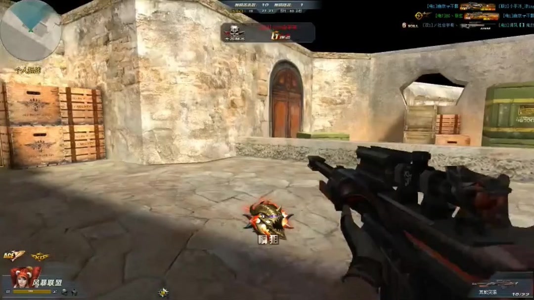 生死狙击:冥蛇突袭狙战7连杀,瞬狙连杀常有,而追狙不常有!