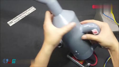 diy小制作,用pvc制作手持式超强力吸尘器