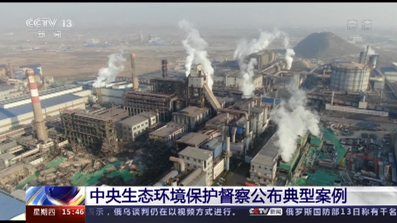 [新闻直播间]中央生态环境保护督察公布典型案例