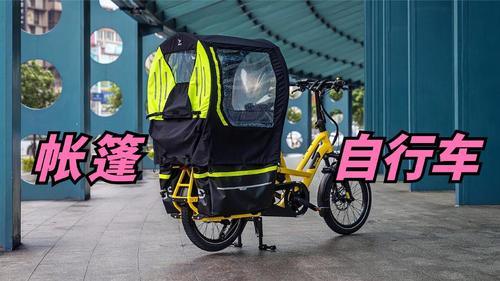 带"帐篷套件"的自行车,2个靠背座椅,全封闭拉人拉货全能!