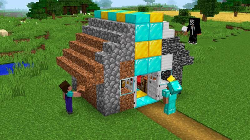 菜鸟家被怪物屡次摧毁,瞬间愤怒值爆表,竟靠一己之力造出城堡!