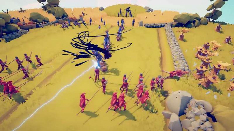 全面战争模拟器:死神宙斯国王应对刁民的三面夹击