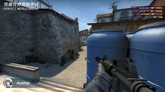 CSGO:感谢网友“雪乃”的投稿,按照要求给你的狙加了个慢动作!
