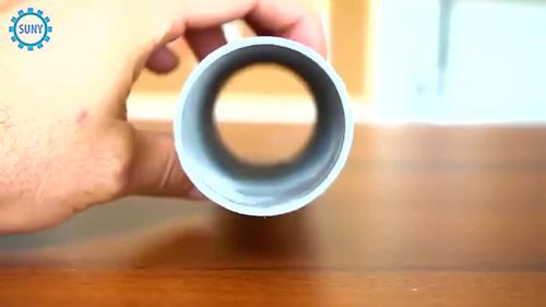 真没想到塑料水管还能这样巧妙利用,佩服牛人的脑洞