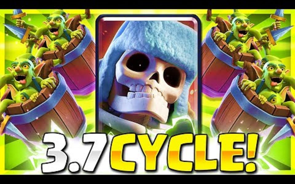 ...这卡组有点猛!头号骗法术卡组出现!(骨王镜像大骷髅小电车巫婆桶 ...