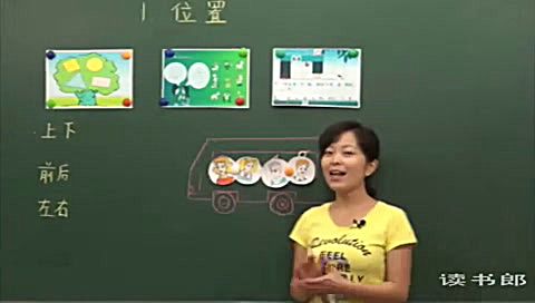 人教版小学数学1下 数学小学1下1.1 位置