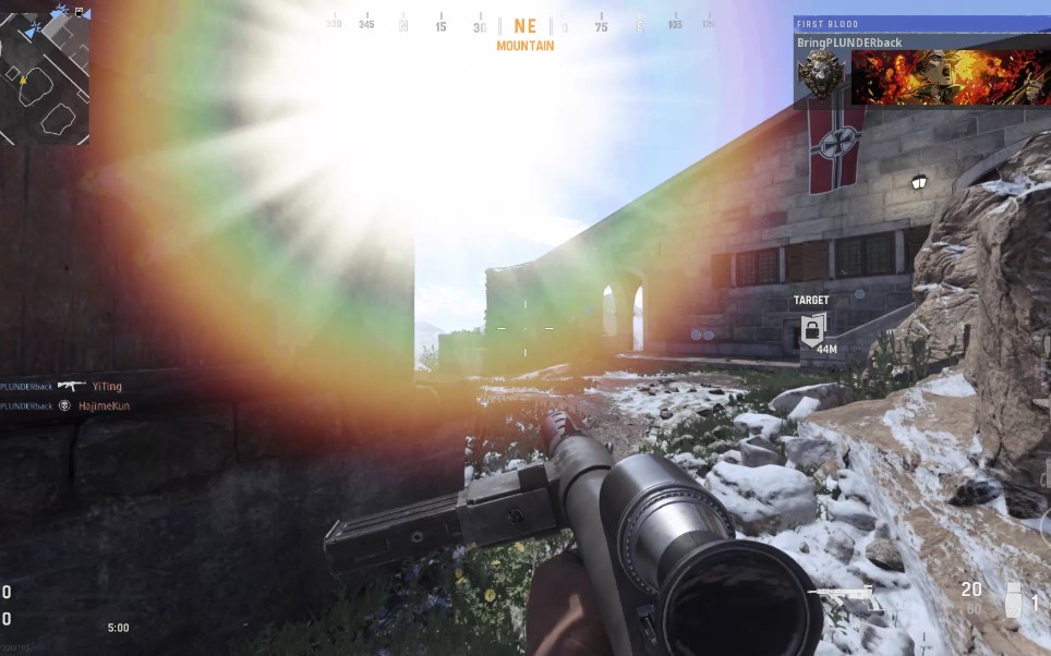 [Cod18]这段视频拍摄于…